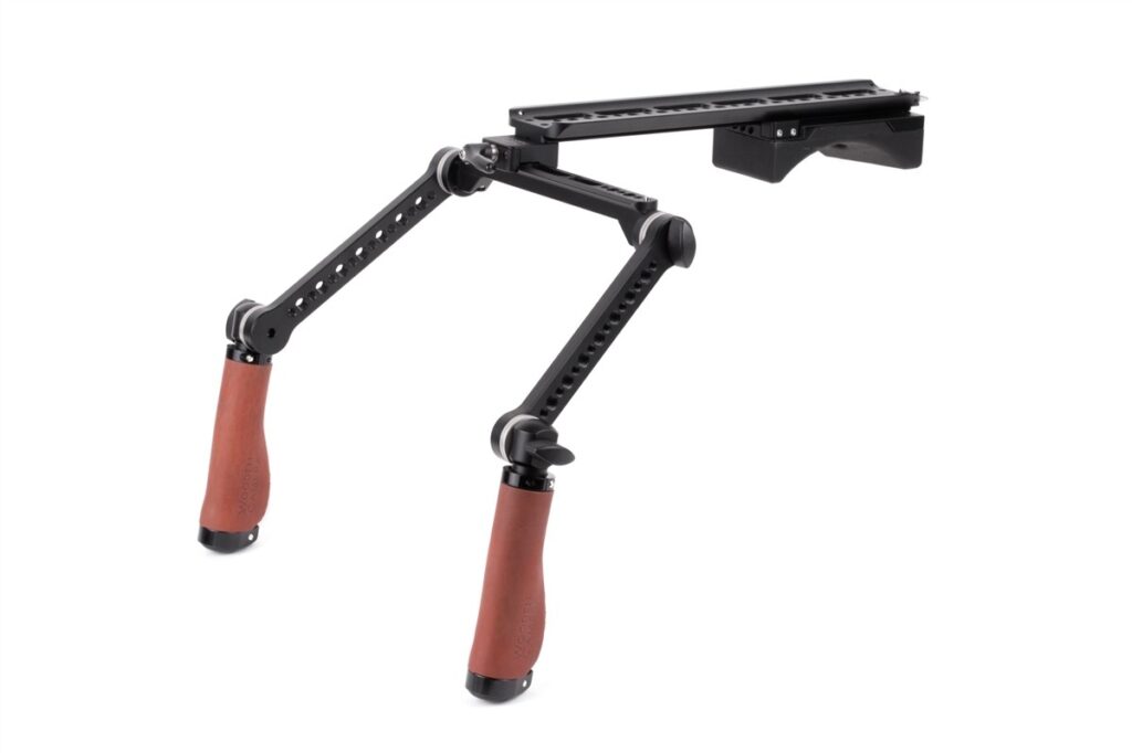 Rent Wooden Camera Shoulder Rig v2 | Camera Rig Rentals Los Angeles